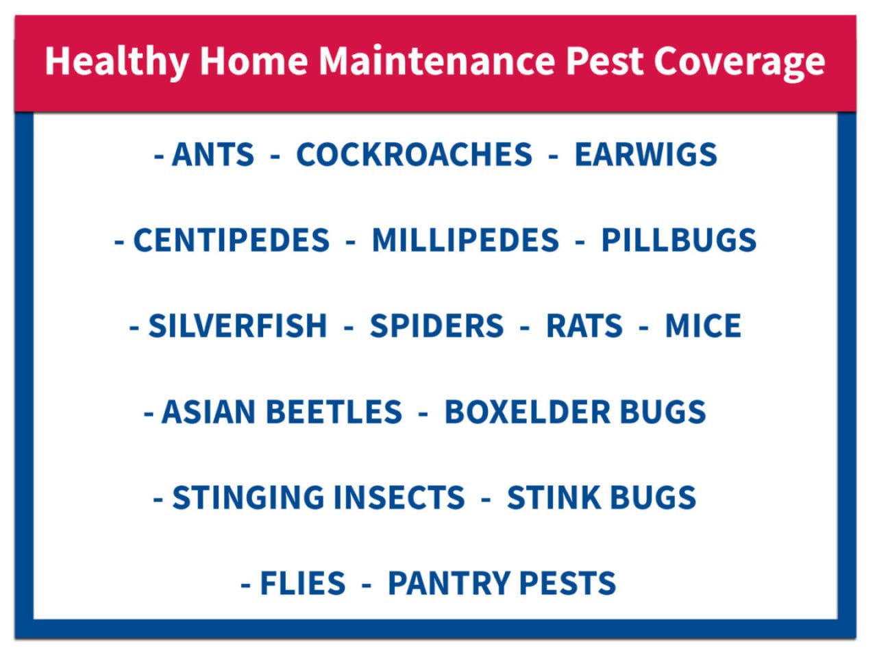 Home Pest Control | Home Maintenance | Franklin Pest